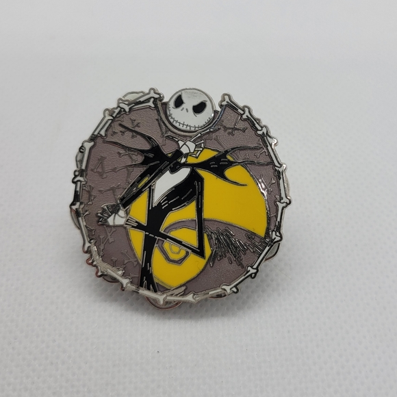 Disney | Jewelry | Disney Jack Skellington Pin Expressions Spinner ...